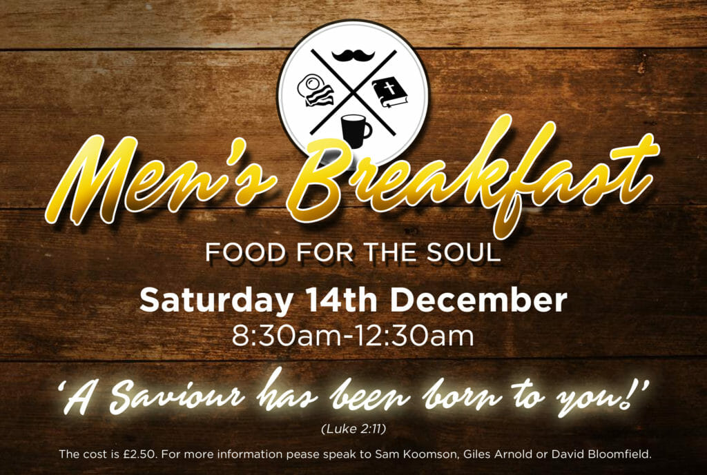 Men's Breakfast - Dec2019 - Hope Church, Corby