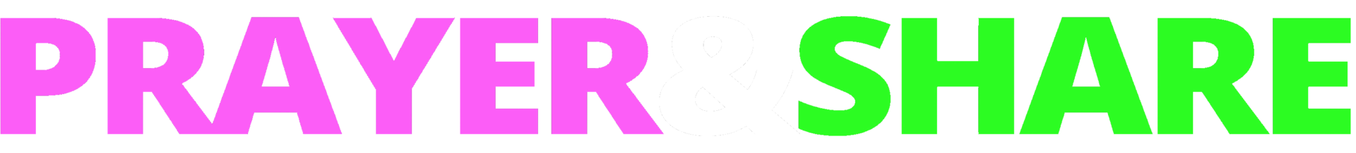 Prayer & Share logo - Hope Church, Corby